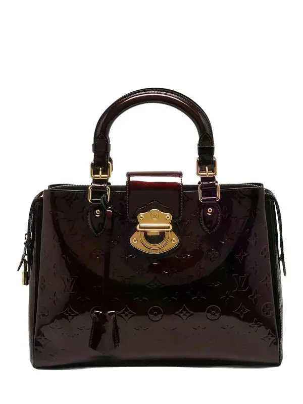 LOUIS VUITTON Monogram Vernis Tote Bag - Red