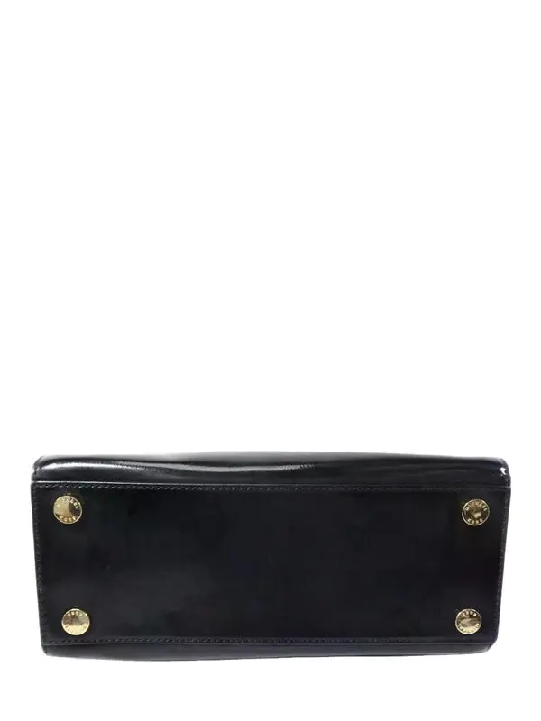 Michael Kors Patent Leather Shoulder Bag - Black