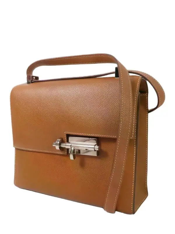 Hermès 23 Verrou Shoulder Bag - Brown