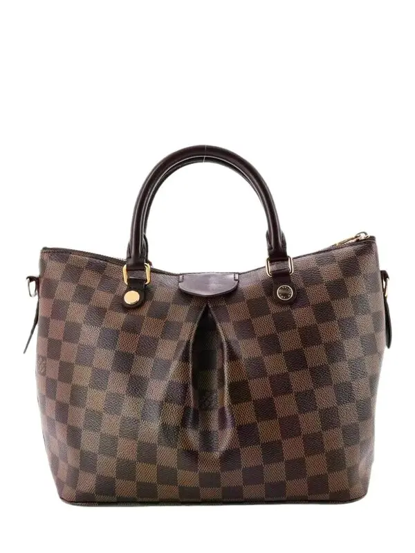 LOUIS VUITTON Damier Siena Pm Satchel - Brown