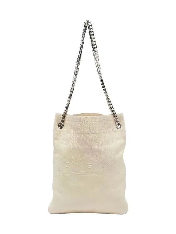 Givenchy Hdg Chain-strap Tote Bag - Neutrals