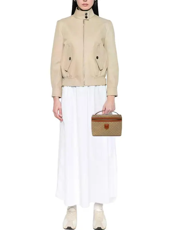 Celine Macadam Coated Canvas Vanity Bag - Neutrals