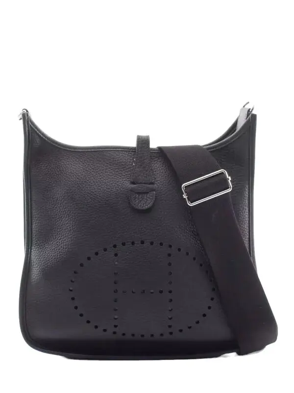 Hermès Clemence Evelyne Iii 29 Crossbody Bag - Black