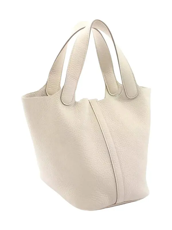 Hermès Clemence Picotin Lock 18 Handbag - Brown