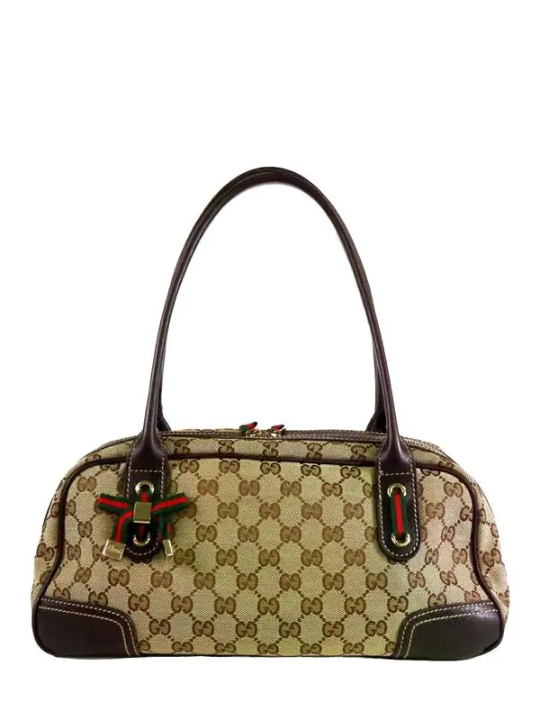Gucci Gg Canvas Princy Shoulder Bag - Neutrals