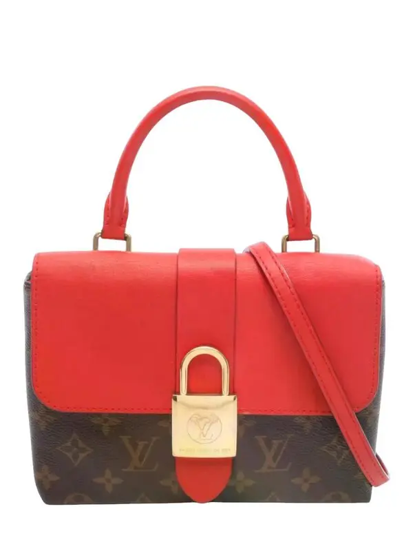 LOUIS VUITTON Monogram Locky Bb Satchel - Brown