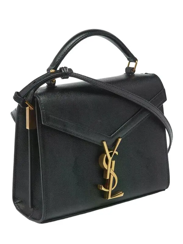 Saint Laurent Cassandra Mini Shoulder Bag - Black