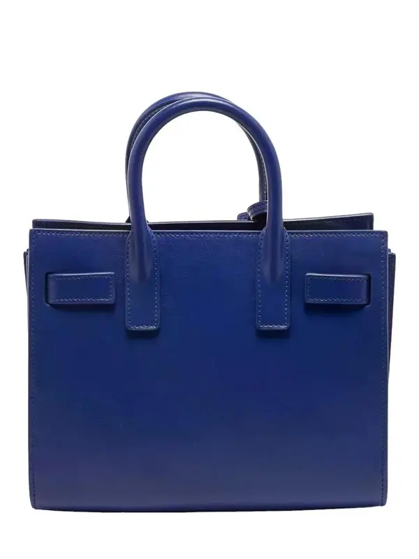 Saint Laurent Sac De Jour Nano Top-handle Tote Bag - Blue