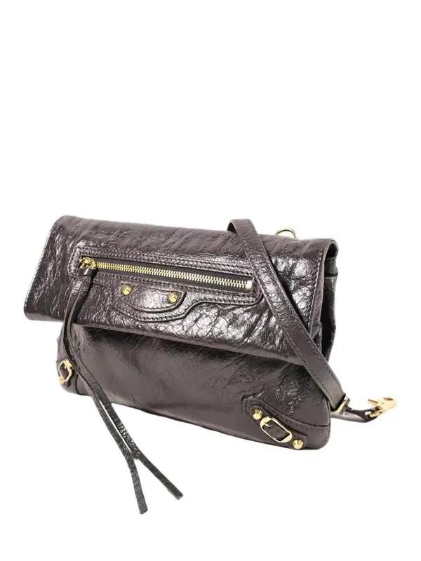 Balenciaga Mini Envelope Shoulder Bag - Grey