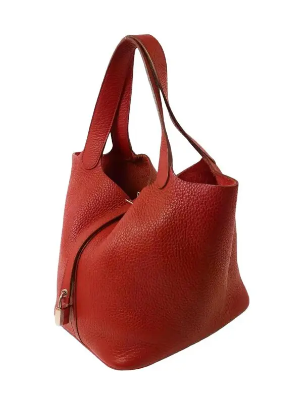 Hermès 2014 Mm Picotin Tote Bag - Red