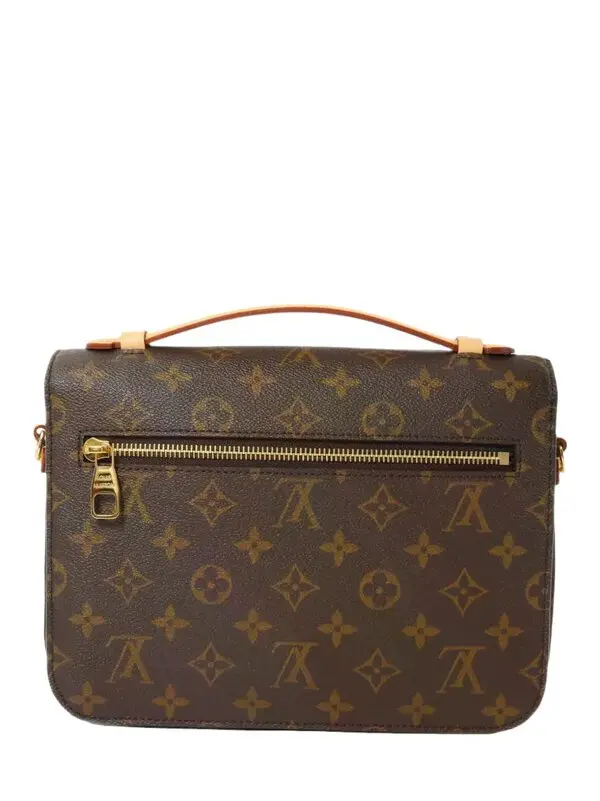 LOUIS VUITTON Monogram Pochette Metis Shoulder Bag - Brown
