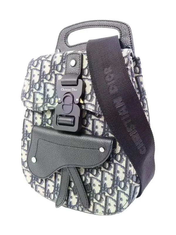 Dior Oblique Gallop Sling Bag - Blue