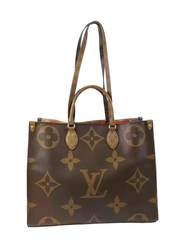 LOUIS VUITTON Monogram Giant Onthego Tote Bag - Brown