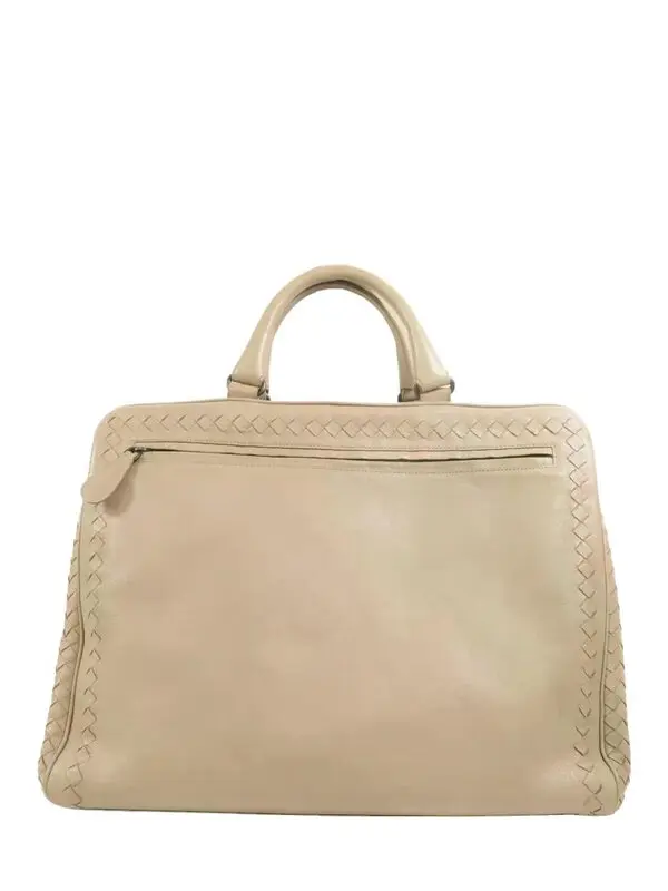 Bottega Veneta Intrecciato Leather Tote Bag - Neutrals