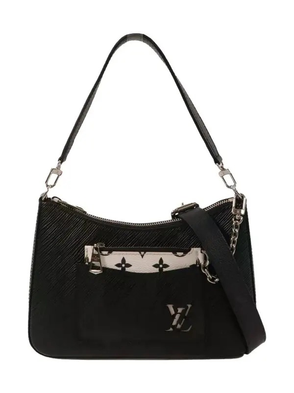 LOUIS VUITTON Marelle Epi Shoulder Bag - Black
