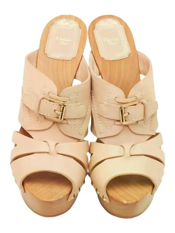 Dior Heeled Sandals - Neutrals