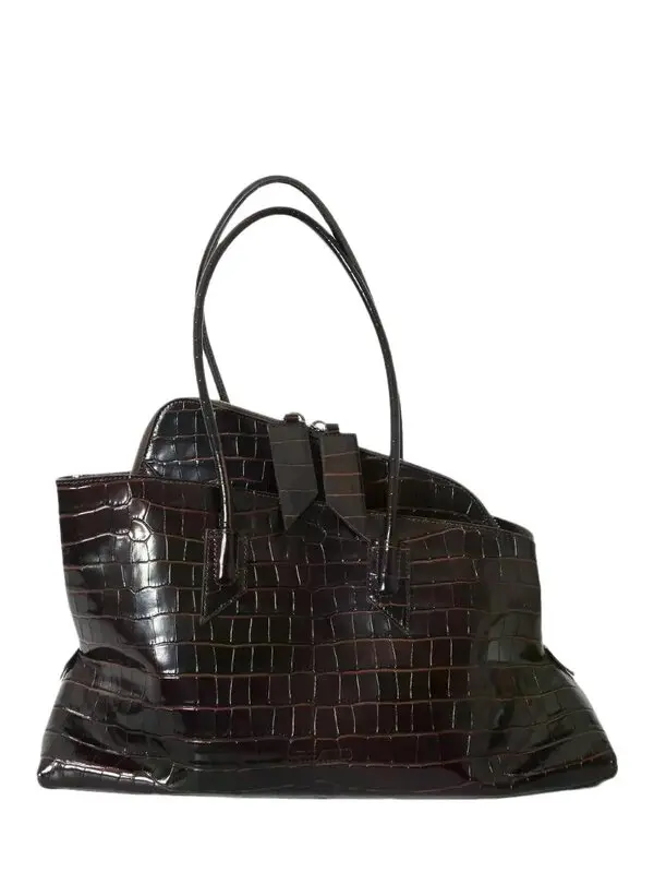 Attico Medium La Passeggiata Tote Bag - Brown