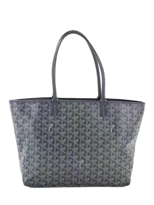 Goyard Artois Coated Canvas Pm Tote Bag - Grey
