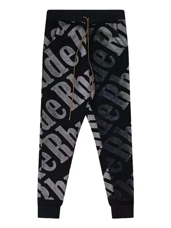 Rhude Logo-print Track Pants - Black