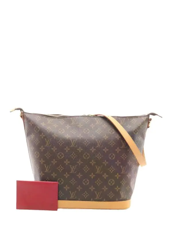 LOUIS VUITTON Monogram Canvas Shoulder Bag - Brown