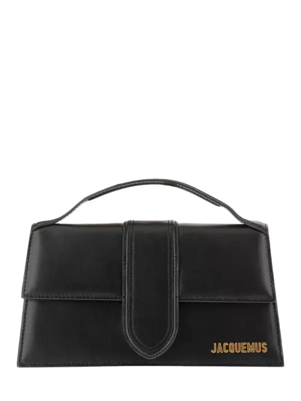 Jacquemus Large Bambino Shoulder Bag - Black