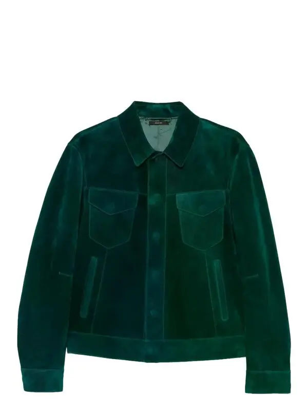 TOM FORD Suede Jacket - Green