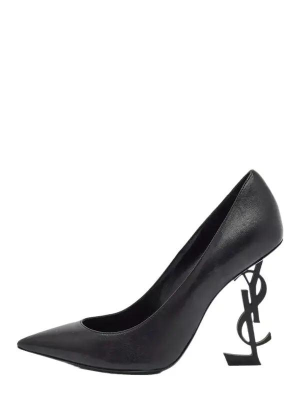 Saint Laurent Opium Logo Pumps - Black