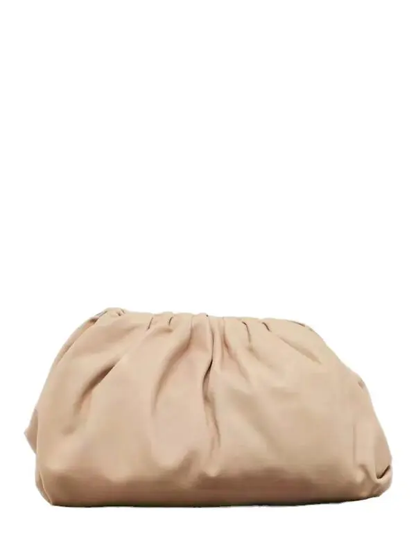 Bottega Veneta Beige Leather Clutch Bag - Neutrals