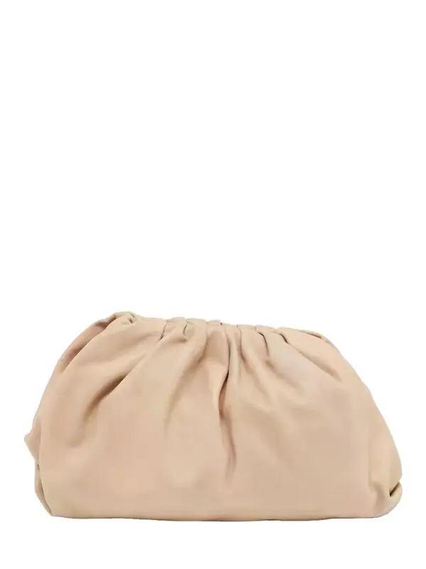 Bottega Veneta Beige Leather Clutch Bag - Neutrals