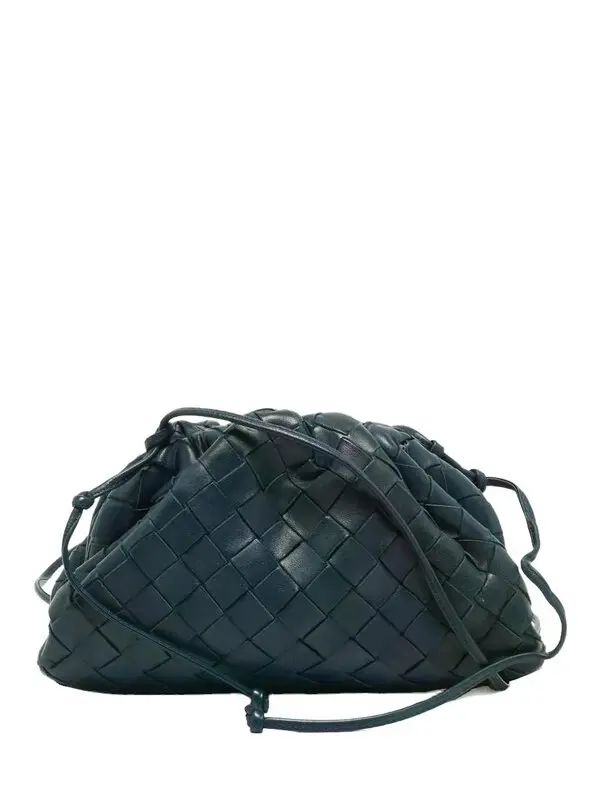 Bottega Veneta The Pouch Clutch Bag - Blue