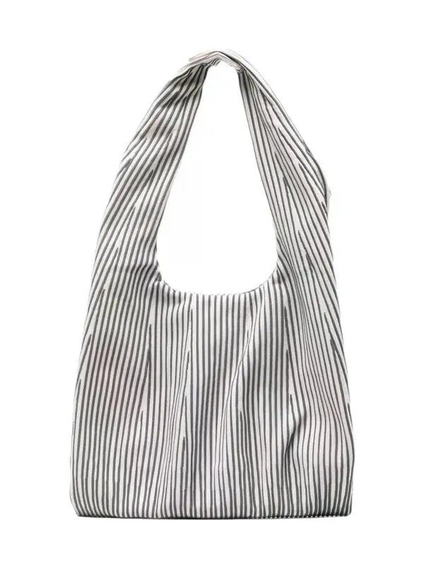 CFCL Striped Pleated Shoulder Bag - Neutrals