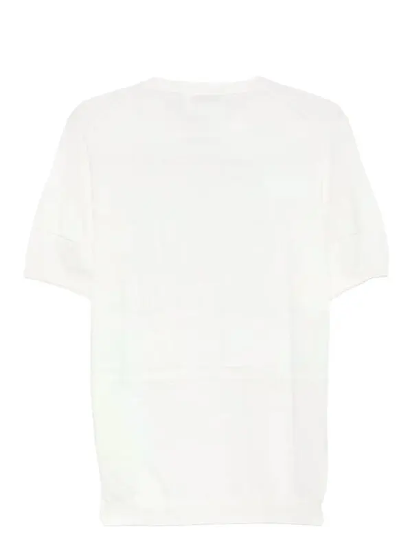 JEORDIE'S Horizontal-stripe T-shirt - White