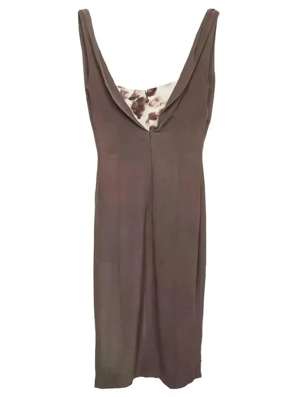 Just Cavalli Sleeveless Dress - Brown