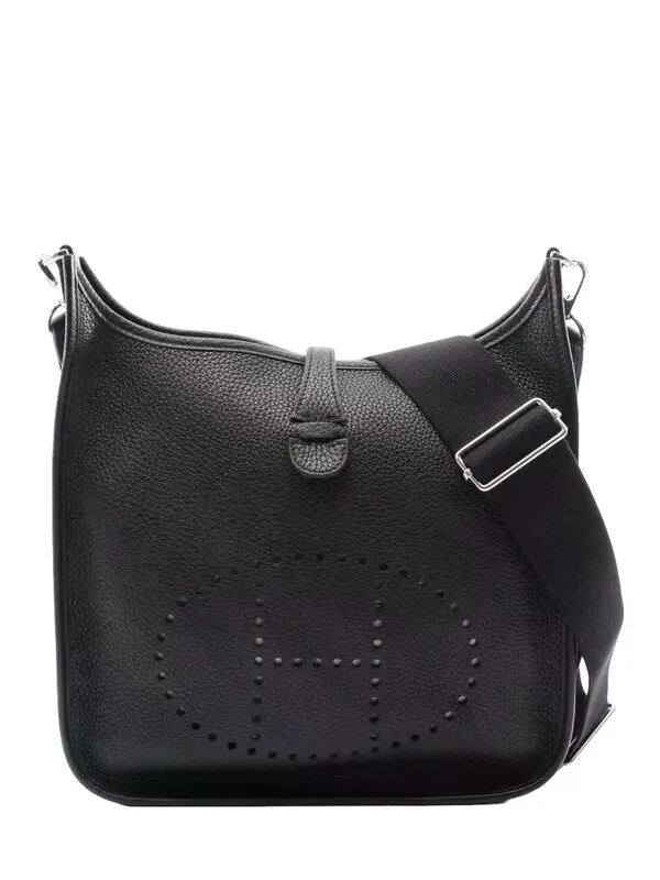 Hermès Clemence Evelyne Iii 29 Crossbody Bag - Black
