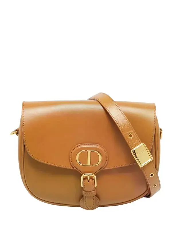 Dior Bobby Buckle Cross Body Bag - Brown