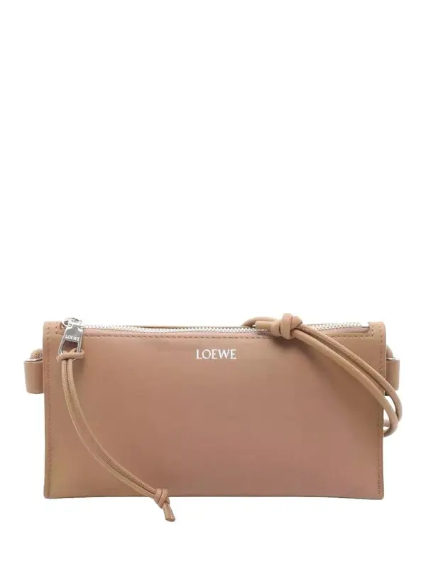 Loewe Nappa Joya Pouch Shoulder Bag - Brown