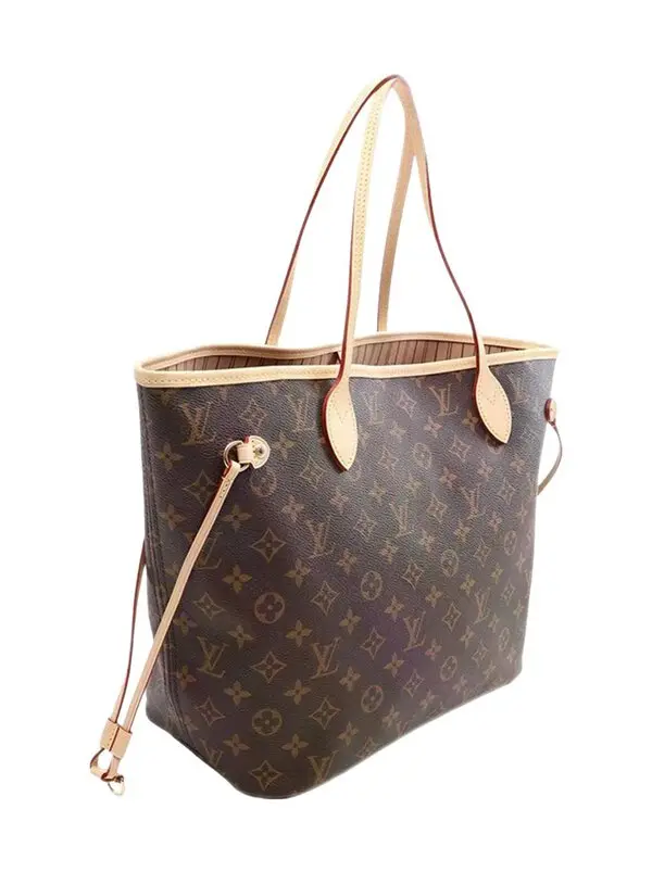 LOUIS VUITTON Monogram Neverfull Mm Tote Bag - Brown