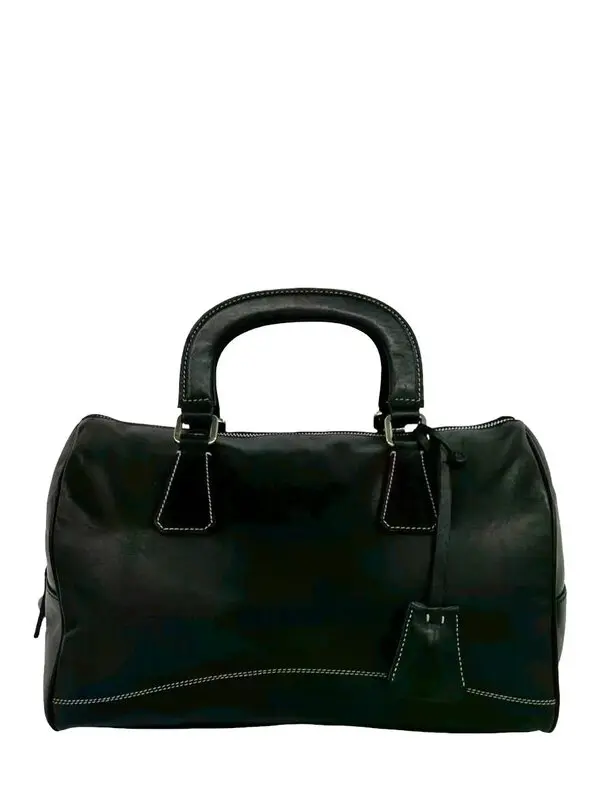 Prada Leather Handbag - Black
