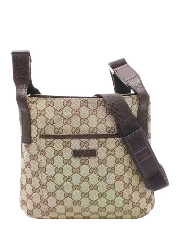 Gucci Gg Canvas Crossbody Bag - Neutrals