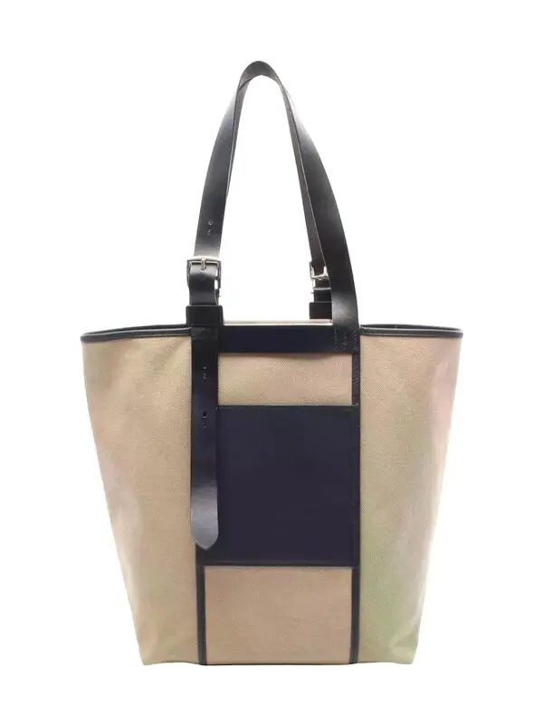 Hermès 2024 Toile Etriviere Pocket 27 Tote Bag - Neutrals
