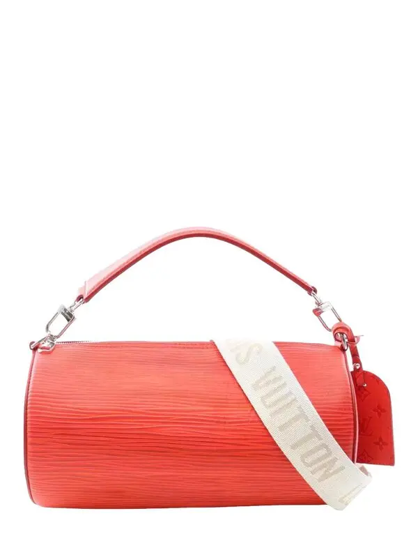 LOUIS VUITTON Epi Xl Soft Polochon Mm Satchel - Red