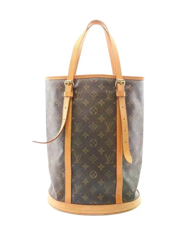 LOUIS VUITTON Monogram Gm Bucket Bag - Brown