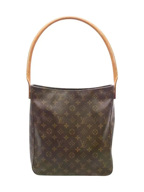 LOUIS VUITTON Monogram Looping Gm Shoulder Bag - Brown