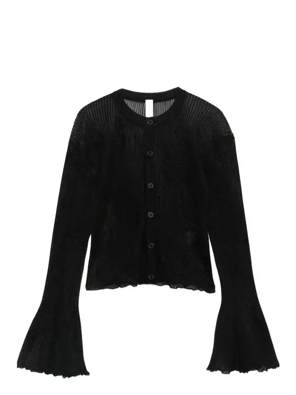 CFCL Hypha Lucent Glitter Cardigan - Black