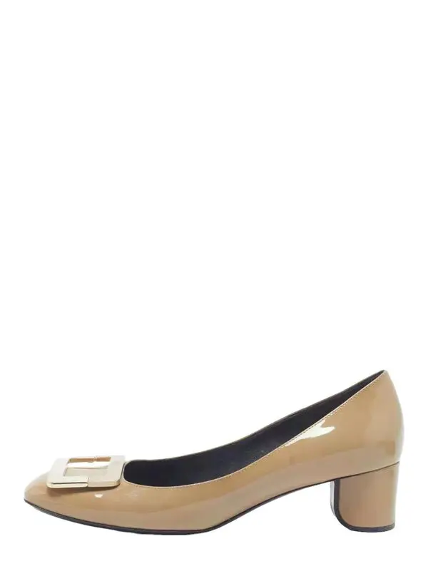 ROGER VIVIER Belle Vivier Buckle Pumps - Neutrals