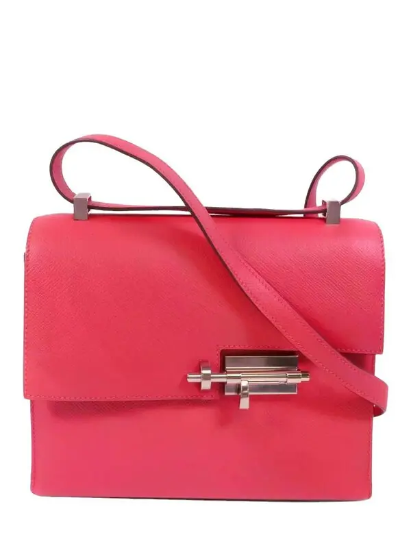 Hermès 23 Verrou Shoulder Bag - Pink