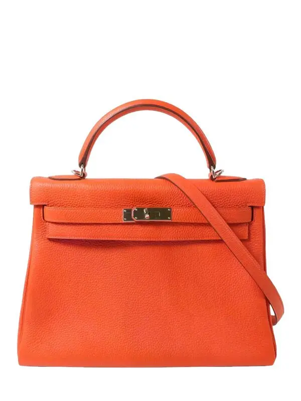 Hermès Kelly 32 Tote Bag - Orange