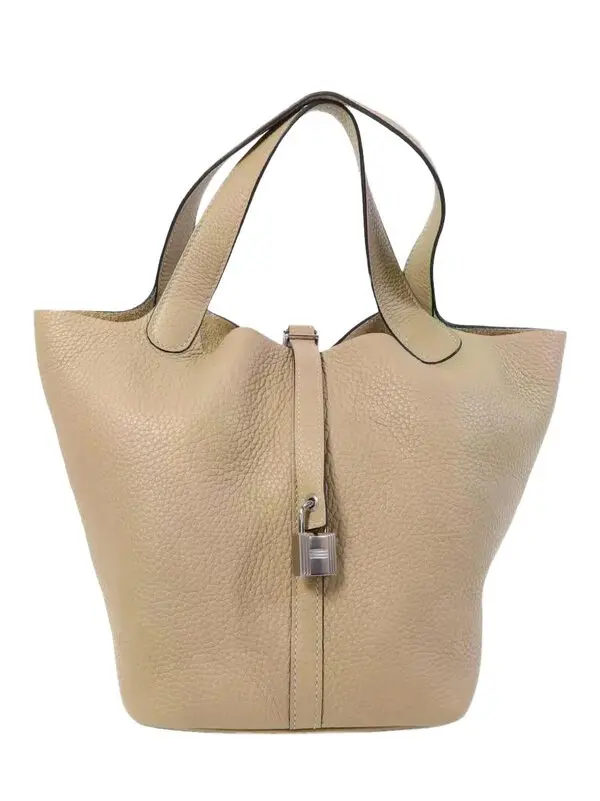 Hermès Picotin Mm Leather Tote Bag - Neutrals