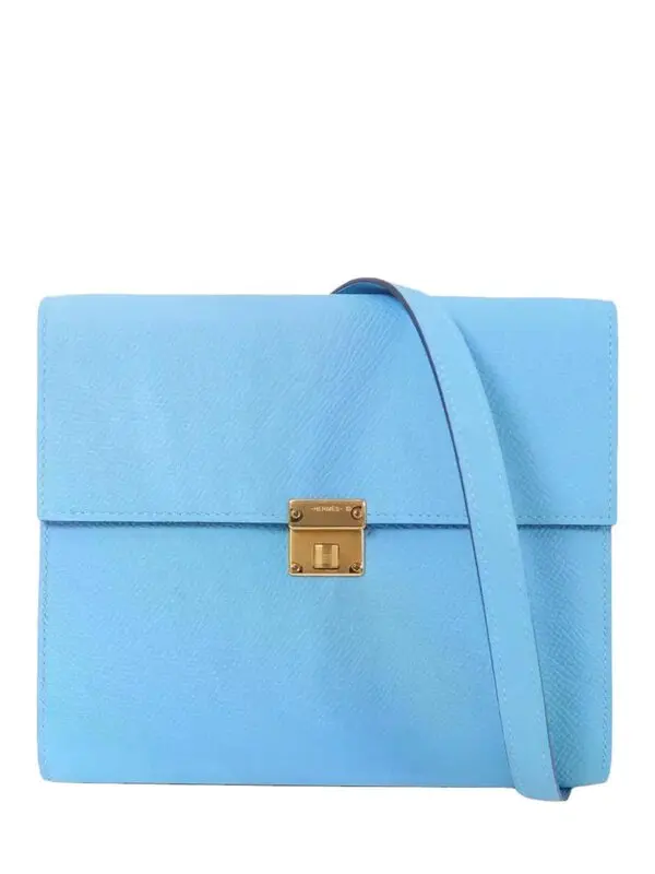 Hermès 16 Clic Shoulder Bag - Blue
