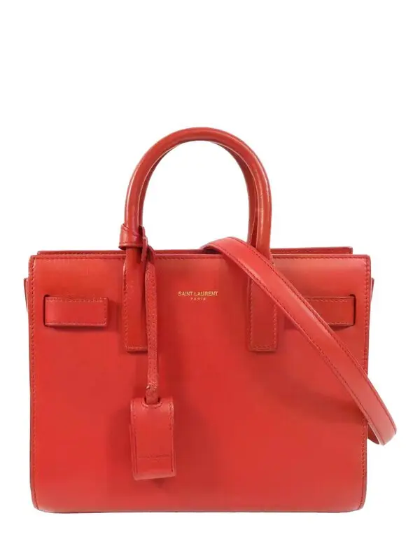 Saint Laurent Sac De Jour Tote Bag - Red